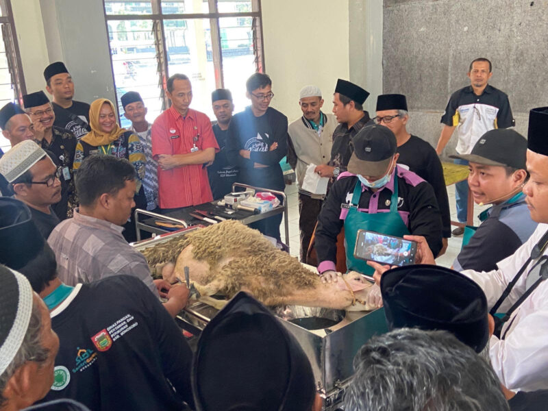 Jelang Idul Adha, Juleha di Wonosobo Jalani Pelatihan Jelang Idul Adha, Juleha di Wonosobo Jalani Pelatihan