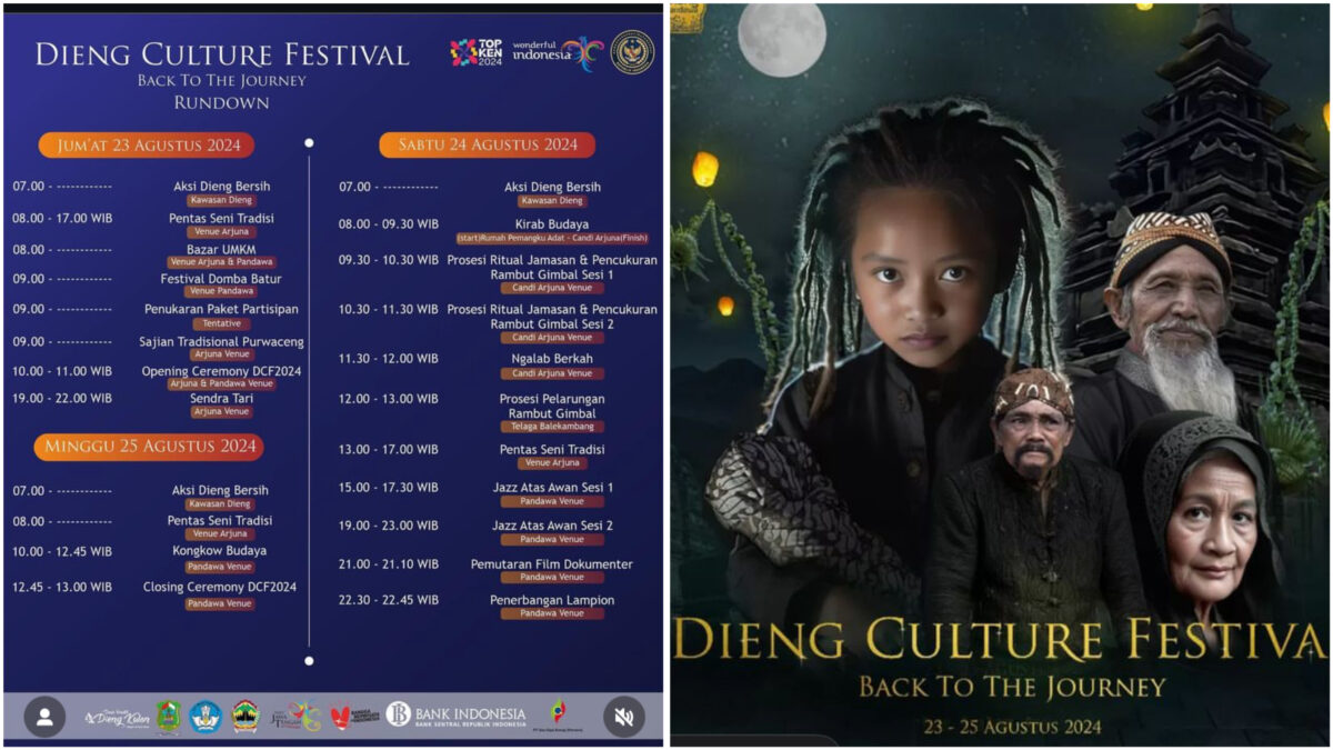 Rundown Final Dieng Culture Festival 2024: Sikat, Jangan sampai ...